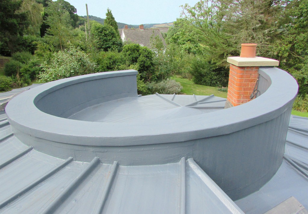 Multifaceted ‘Round House’ roof no issue for Dryseal - Design Buy Build
