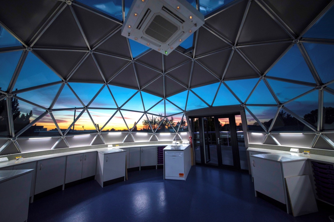 Stay ahead of the curve with an innovative geodesic dome - Design Buy Build