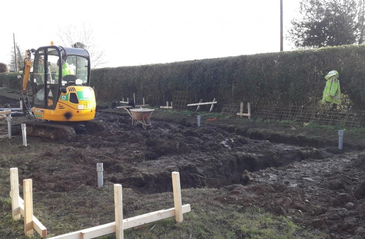 Helifix Micro-pile foundations installed in just one day - Design Buy Build